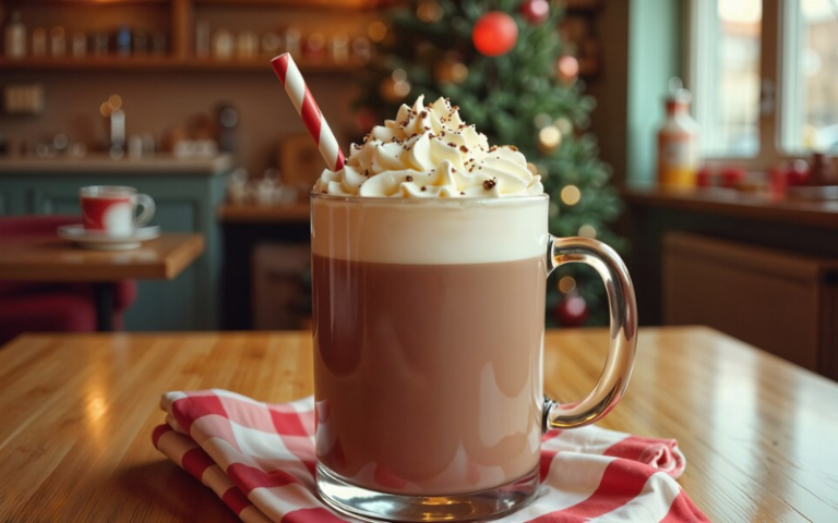 Peppermint flavored mocha: The Ultimate Winter Comfort Drink
